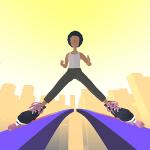 Sky Roller - Put on your roller skates and go!