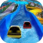 Water Slide Car Race - Experience driving on the water